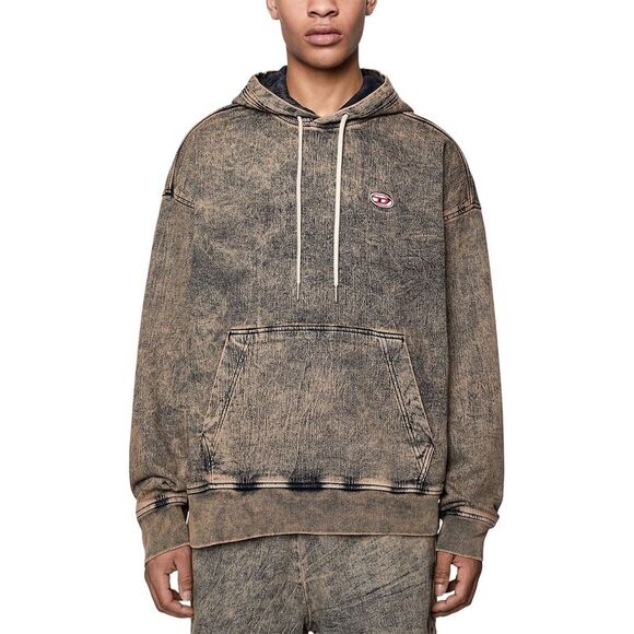 Diesel | Shirts | Diesel Patch Logo Hoodie | Poshmark